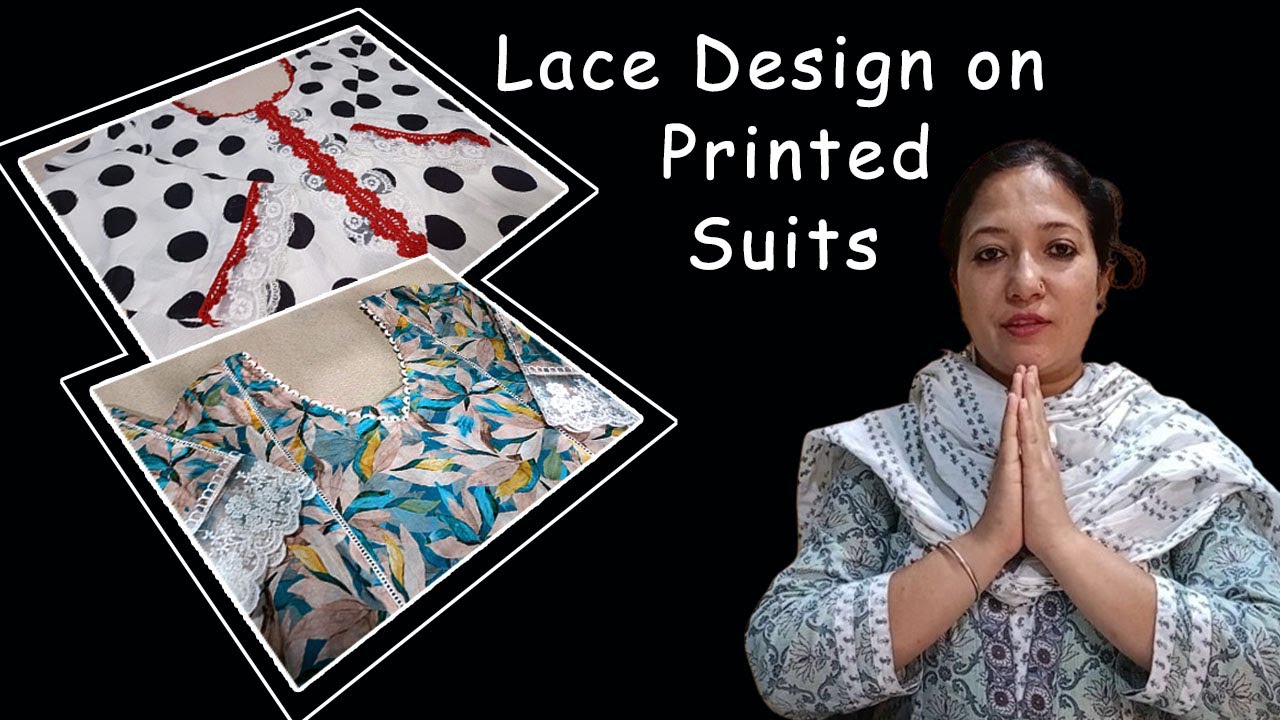 Suit stitching designs with lace II stitching ideas 7589489575 II ...