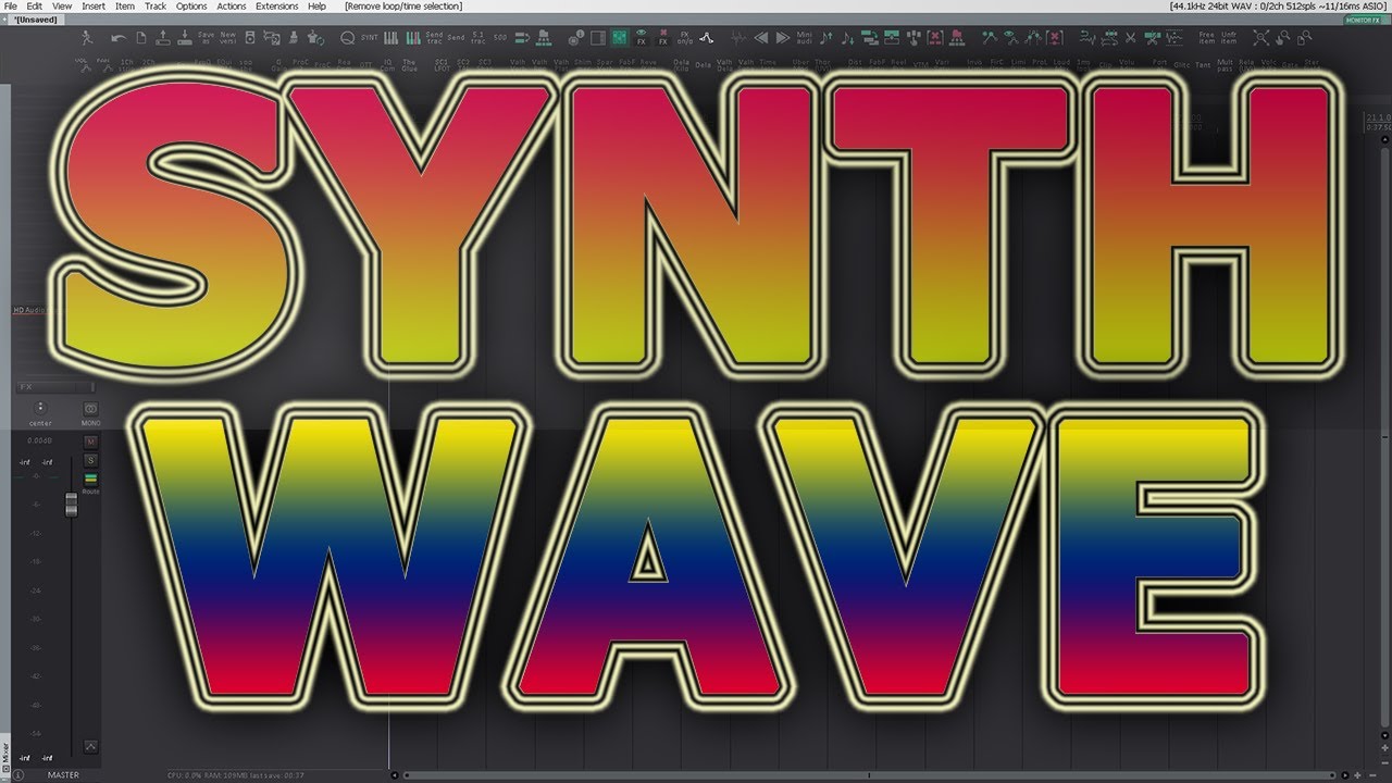 Synthwave in Reaper6 | 2023-02-04 | Synthwave Production in Reaper 6 ...