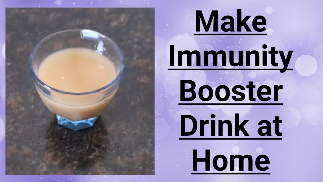 Make Immunity Booster Drink at Home - YouTube