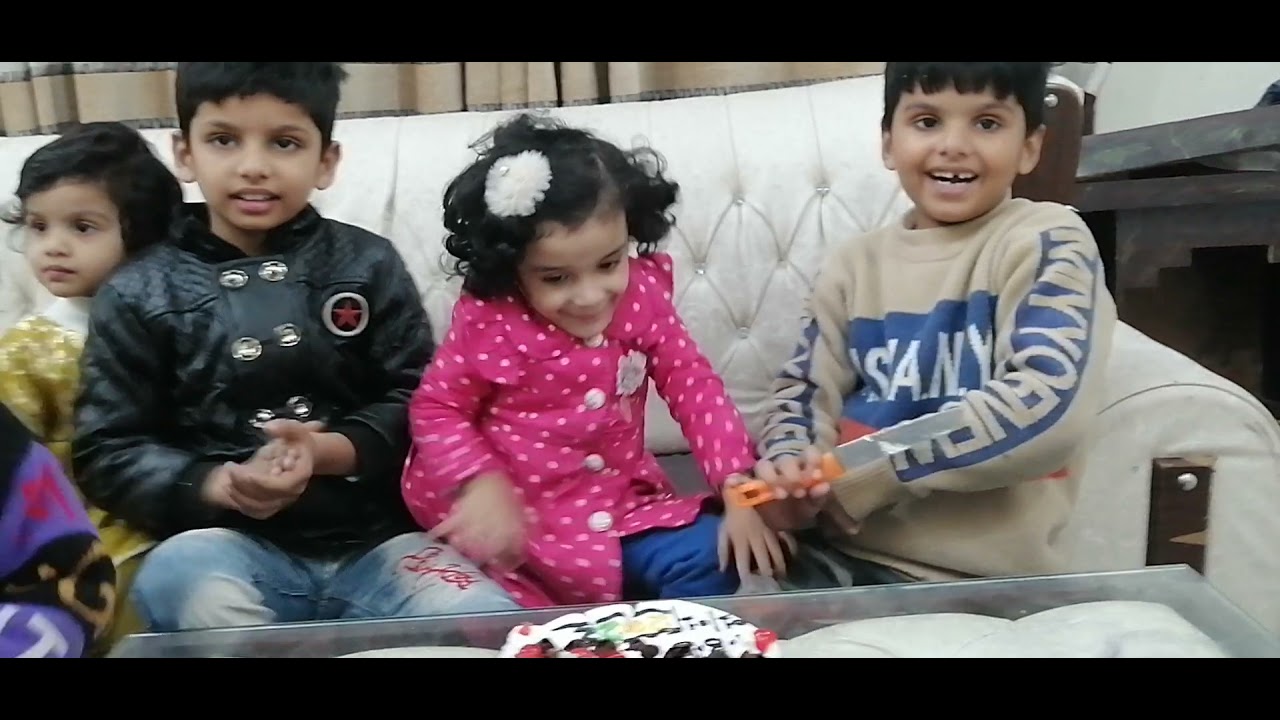 Happy Birthday | Birthday Cake | Raees A Rafay Vlogs - YouTube