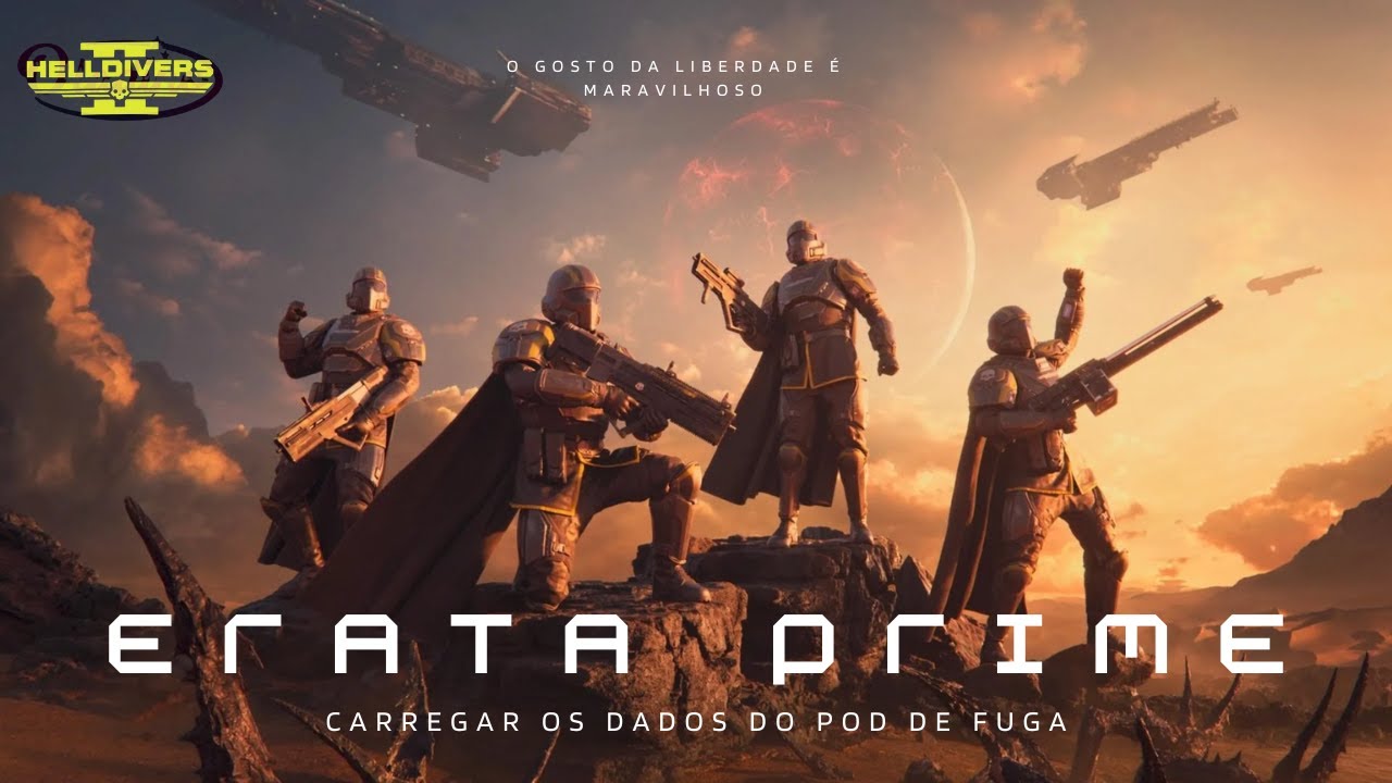 HELLDIVER 2 - CARREGAR OS DADOS DO POD DE FUGA - FACIL - ERATA PRIME ...