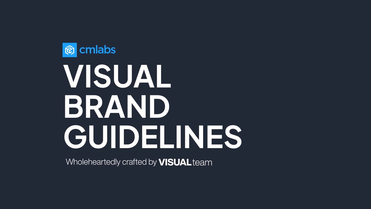 VISUAL Event : cmlabs Visual Brand Guidelines - YouTube