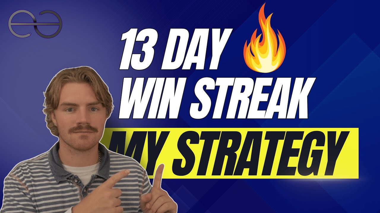 How my Strategy Led to a 13 Day Win Streak - Over $40,000 Profit - YouTube