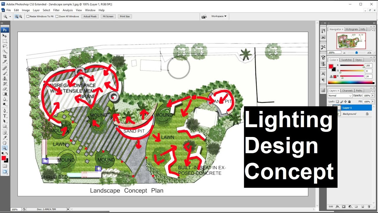 Sample Lecture - Build the Concept in Lighting Design - YouTube