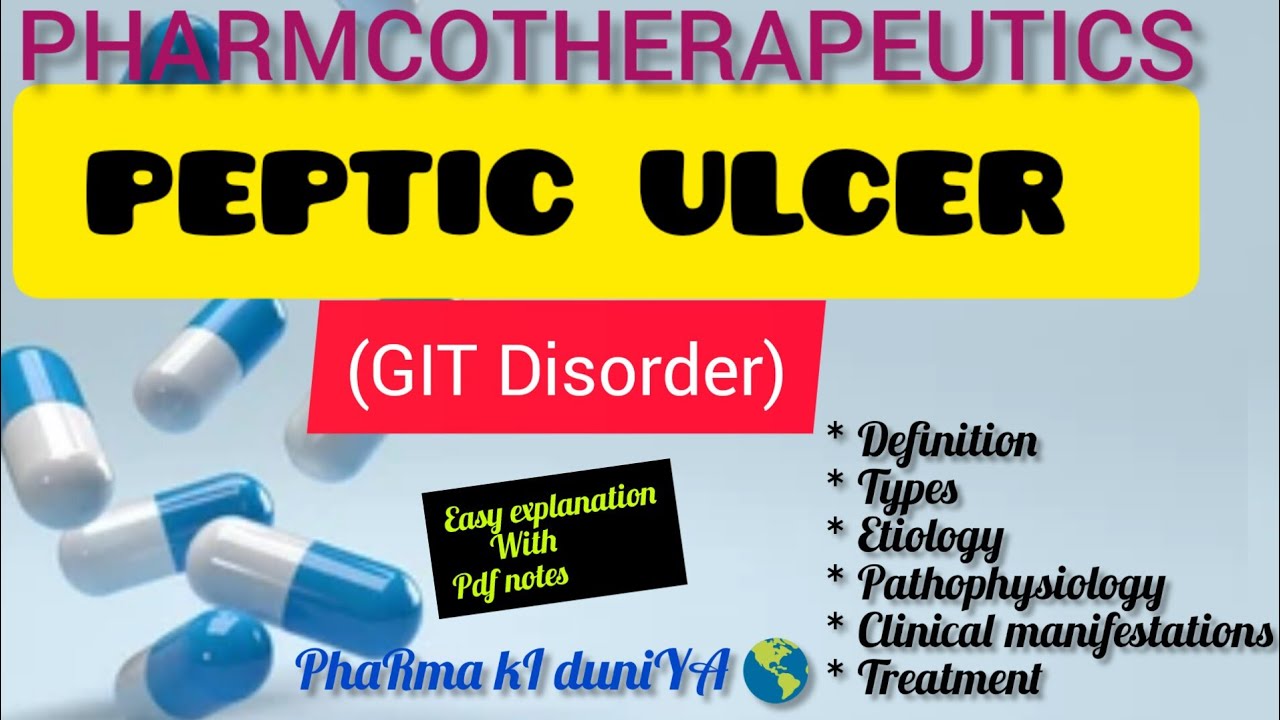 PEPTIC ULCER - YouTube