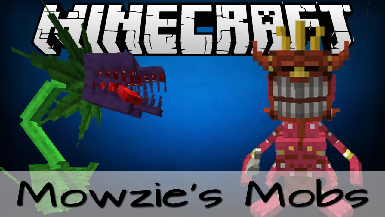 Minecraft Mod Showcase : ต้นไม้กินคน (มนุษย์ชนเผ่า , อาวุธ และอีกมากมาย ...