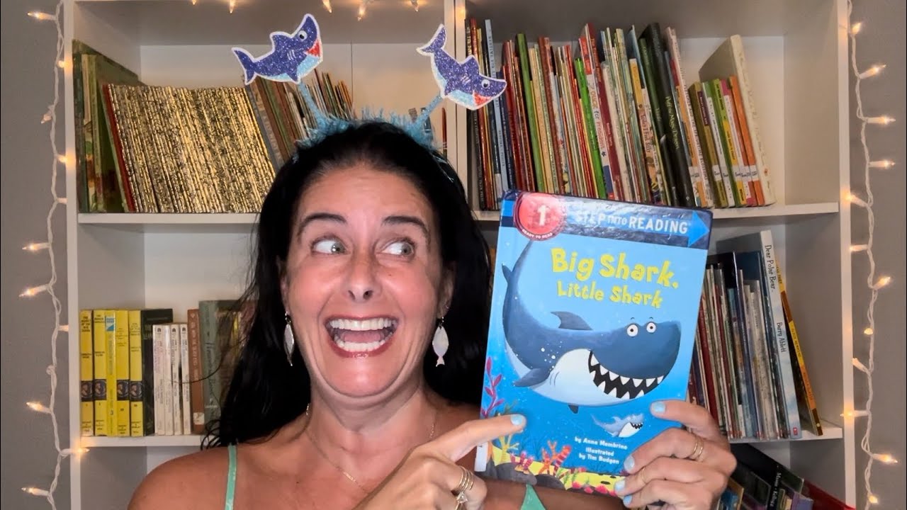 Big Shark, Little Shark by Anna Membrino - YouTube
