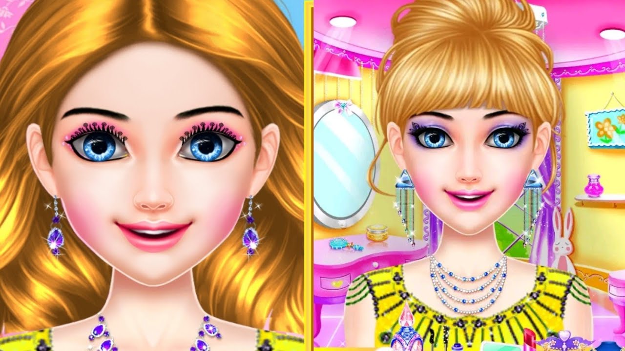 Dress Up Game Stylist Salon||Android Game Play|| - YouTube