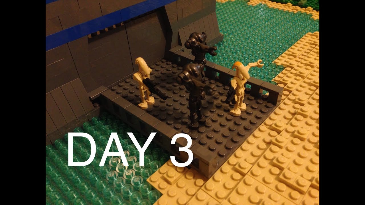 Building the Droid Base on Naboo: Day 3 - YouTube