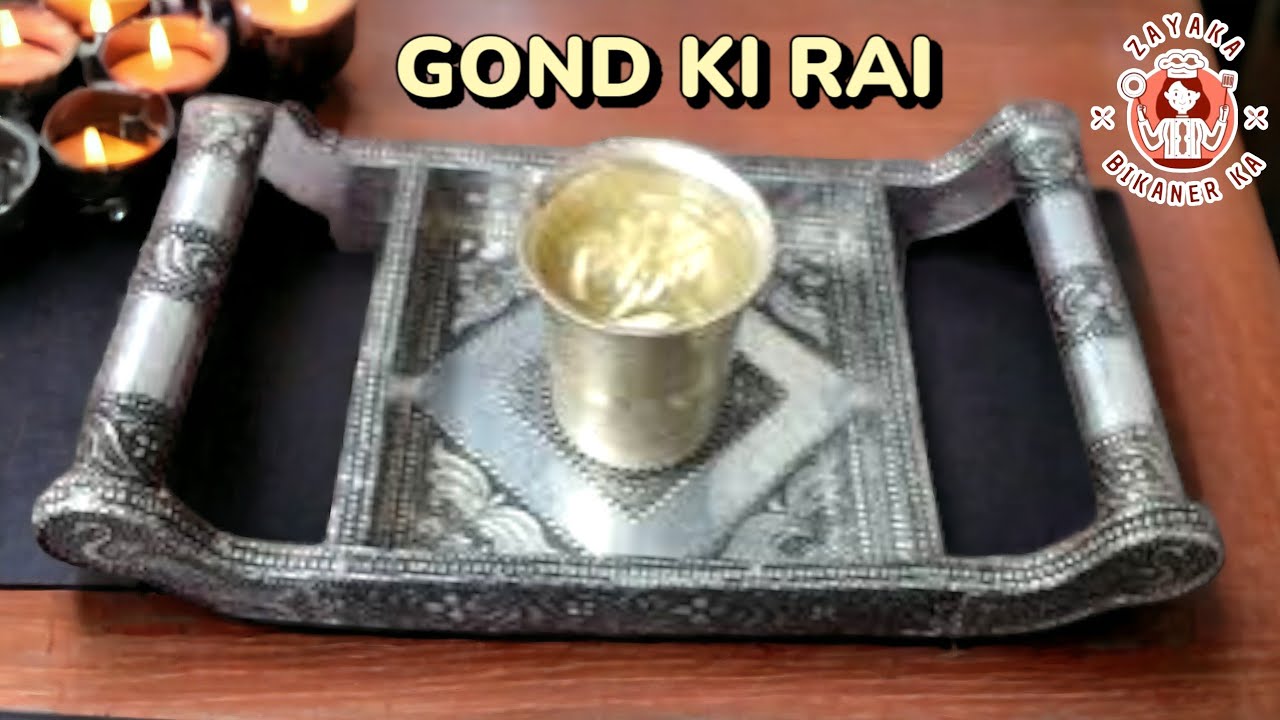 पारणा रेसिपी /Gond ki Rab /गोंद की रई /Jain Parna Recipe /Jain Recipe ...