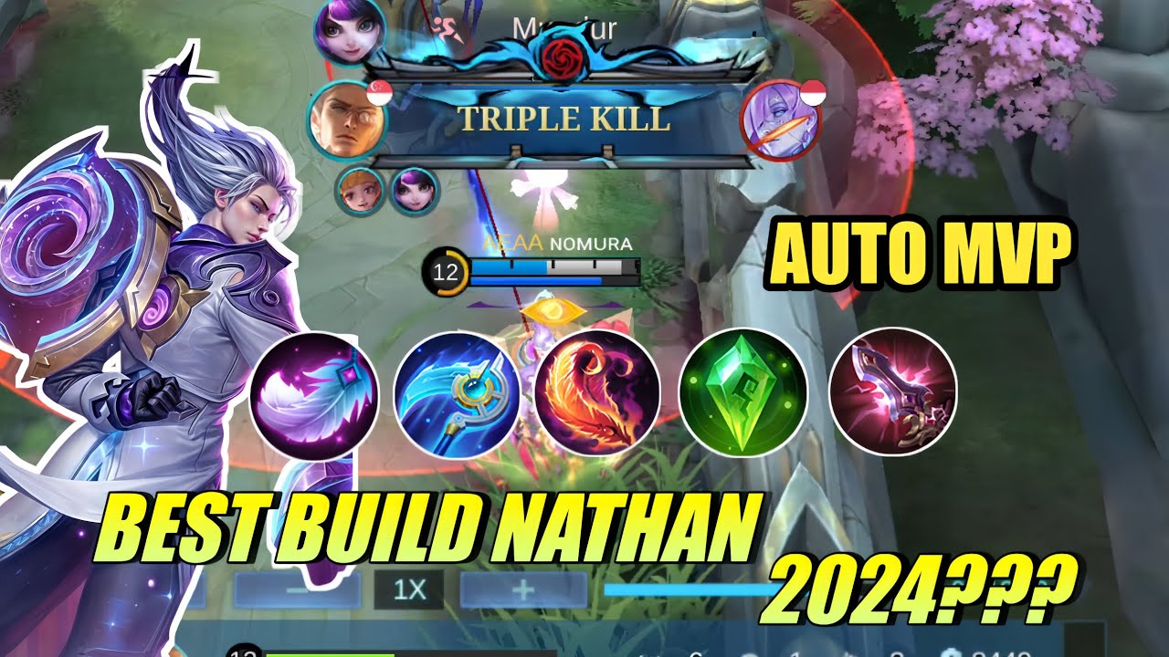 ENAKNYA MAIN DI MYTHIC PAKE NATHAN || MLBB - YouTube