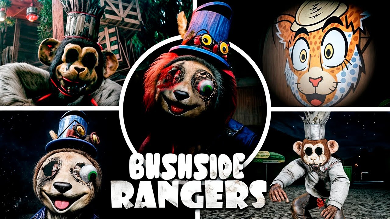 Bushside Rangers - All Jumpscares & All Bosses (Full Game Walkthrough ...