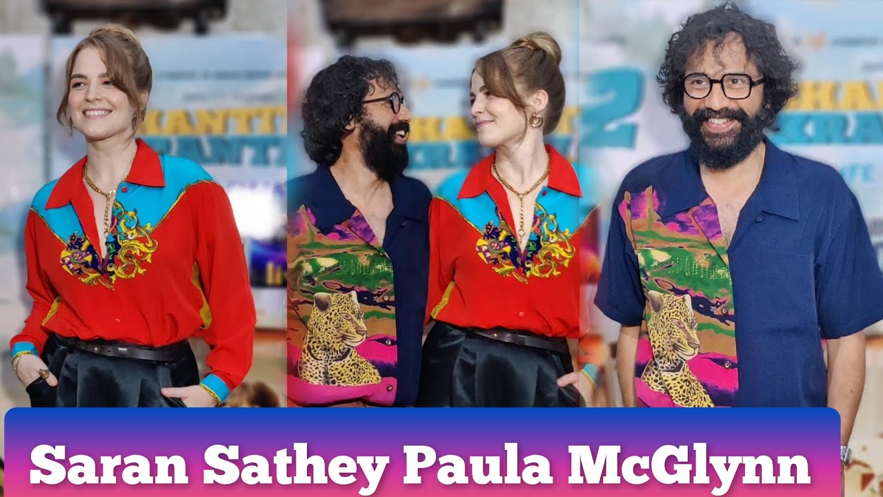 Sarang Sathey With फॉरेन ची मालकीन Paula McGlynn Cute Moments at ...