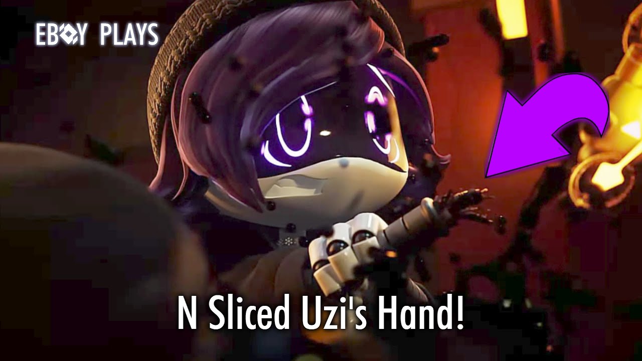 N Sliced Uzi's Hand! [Murder Drones Dead End/Episode 6 Clip 💀] - YouTube