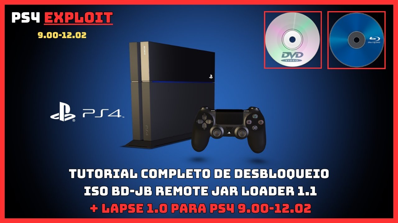 TUTORIAL COMPLETO DO DESBLOQUEIO DO PS4 12.02 PELA ISO BD-JB REMOTE LUA ...