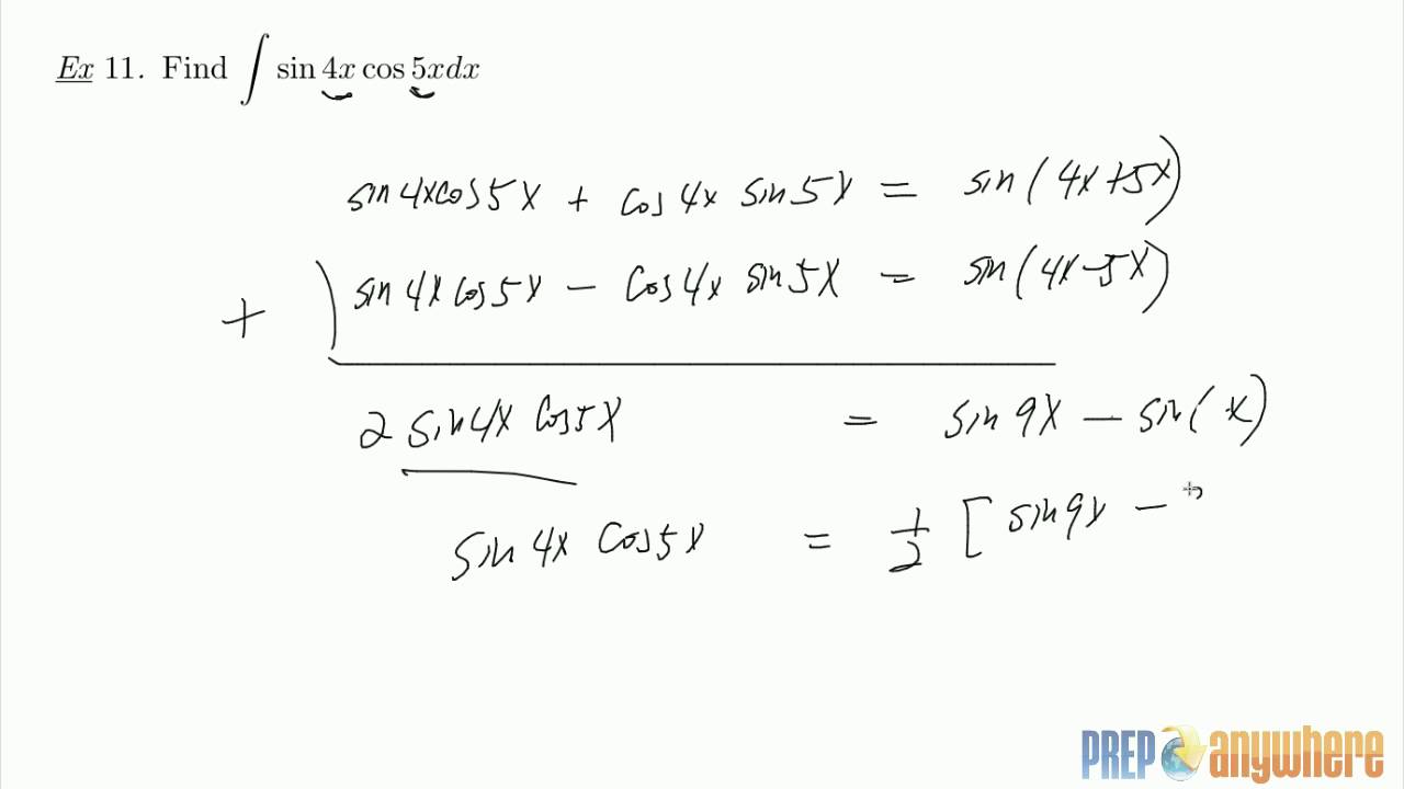 11 Trigonometric Integrals Sum To Product Trig Formula Example YouTube 11-trigonometric-integrals-sum-to-product-trig-formula-example-youtube