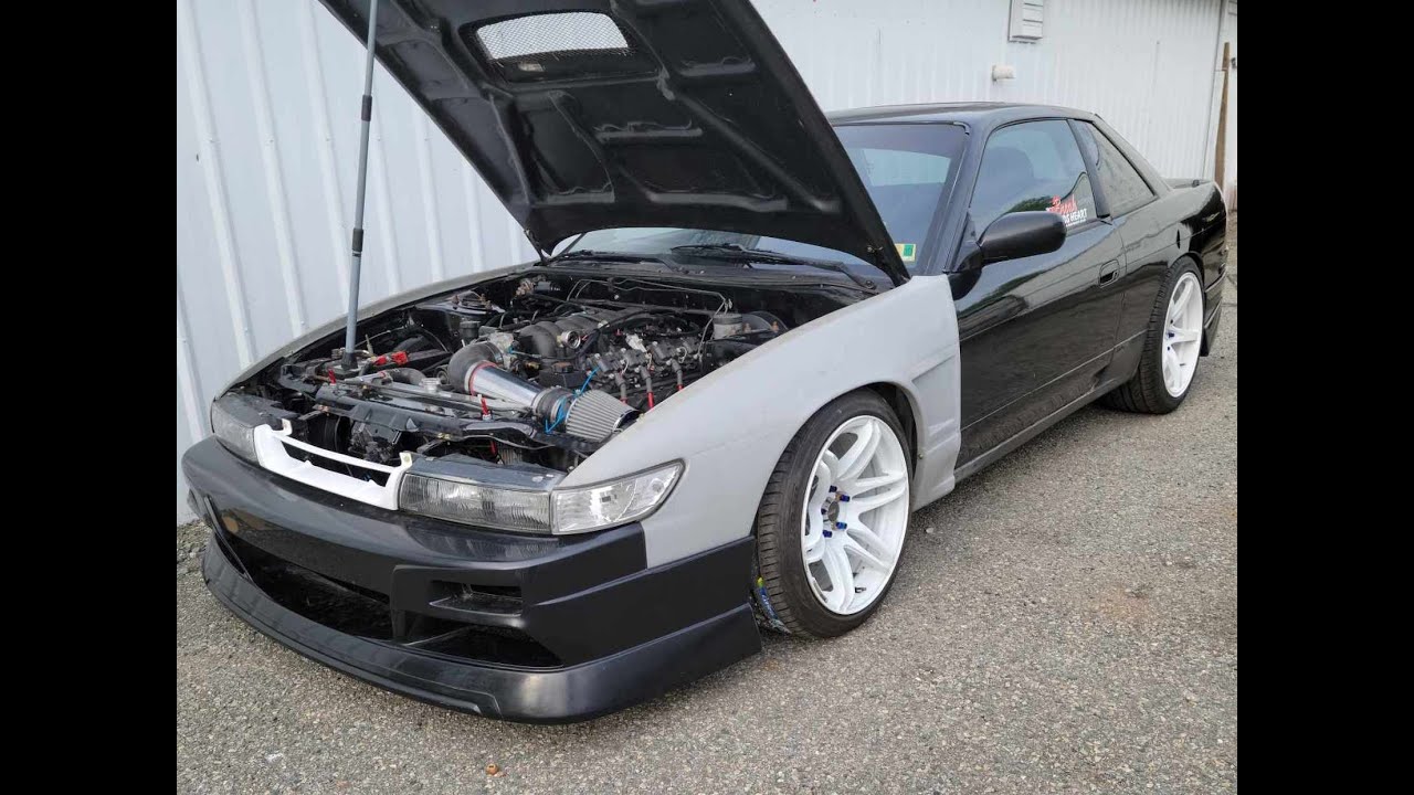 LS1 Swapped S13 240SX Cold Start Sound Check + Walk Around - YouTube