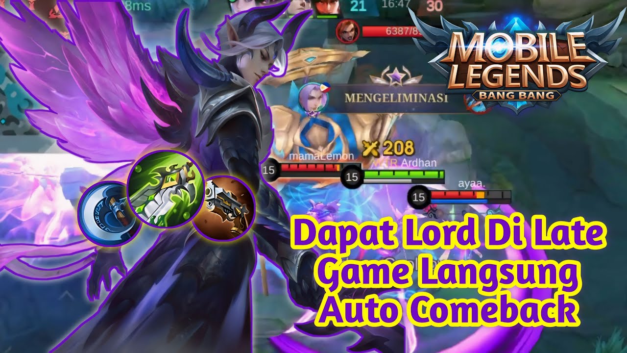 GAMEPLAY LING, DAPAT LORD AUTO EPIC COMEBACK - YouTube