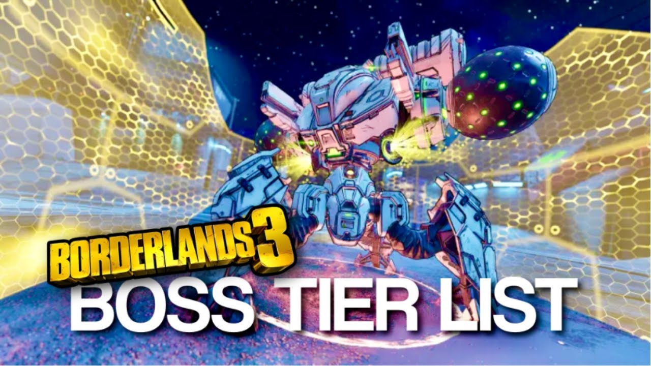 MY Ranking of the Borderlands 3 Bosses - YouTube