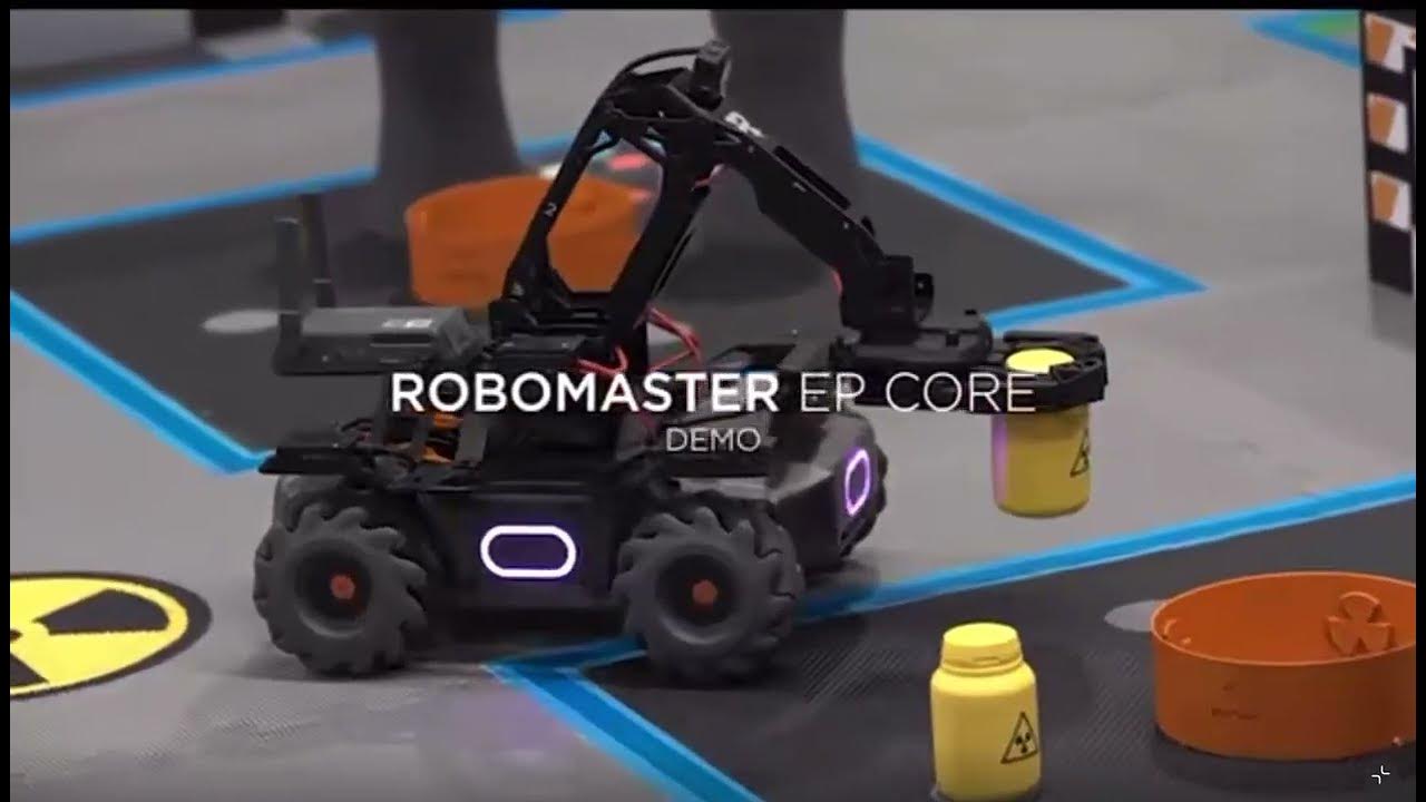 Robomaster EP Core-Nuclear Rescue demo - YouTube