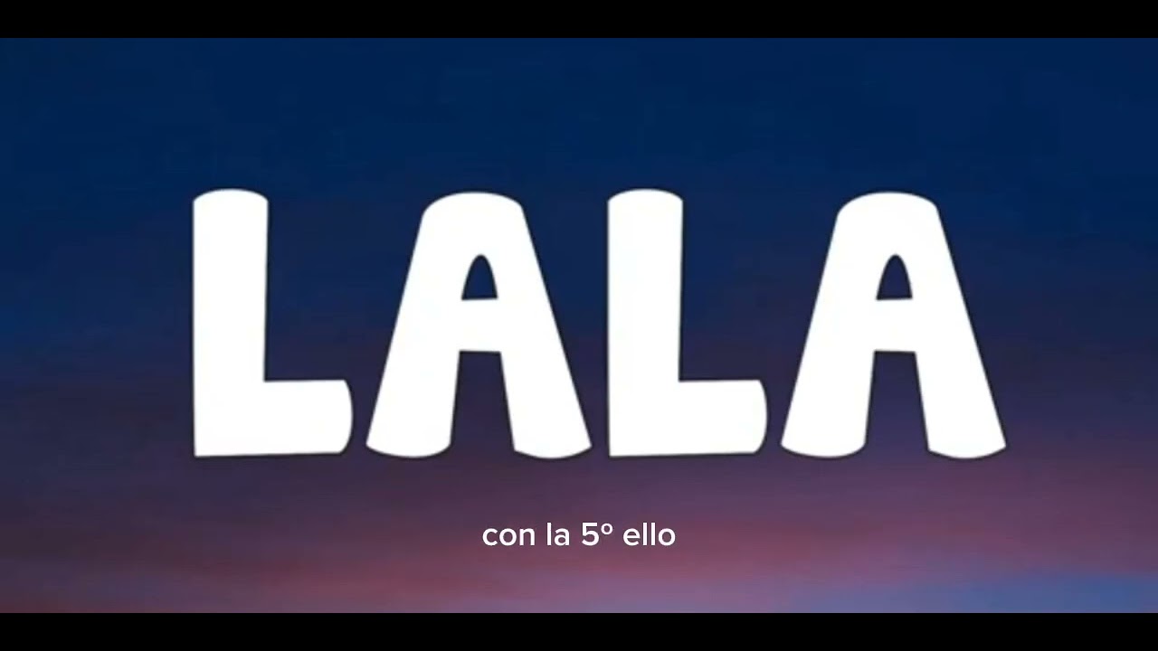 Lala Lala Myke tawers - YouTube