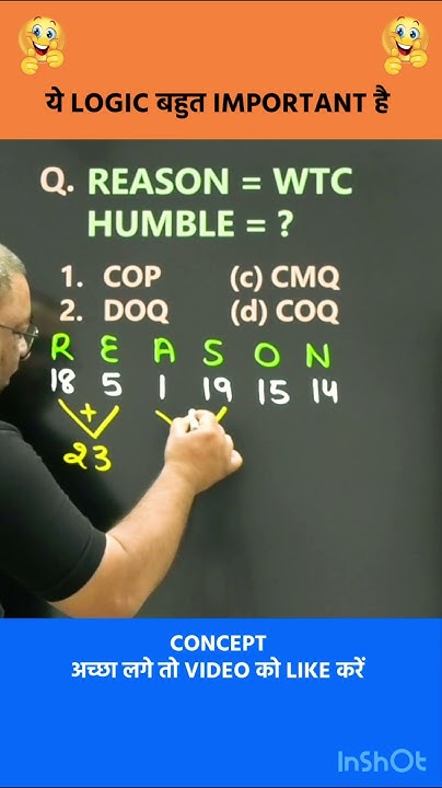 🔥LETTER CODING | CODING DECODING | REASONING BY ROHIT SIR | #shorts # ...