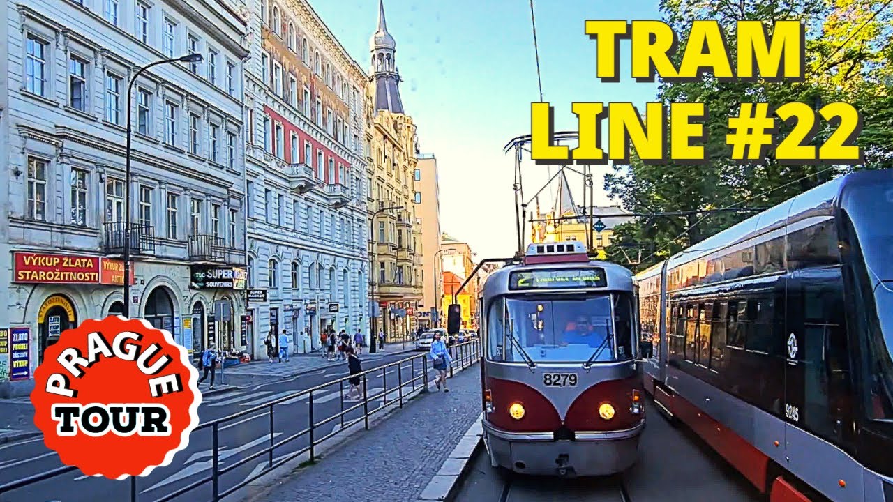 #Tram line 22 (Hellichova-Štěpánská)Walking tour of Prague, Czech ...
