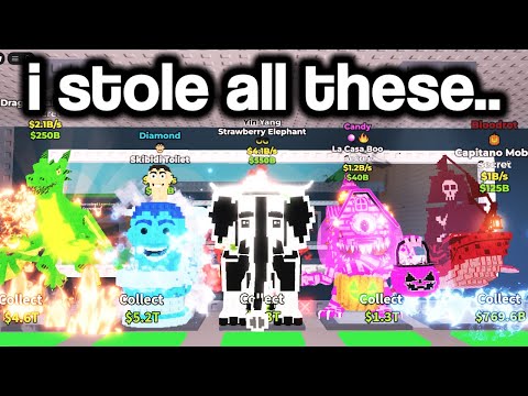 I Stole from Fake Middlemans in Steal A Brainrot