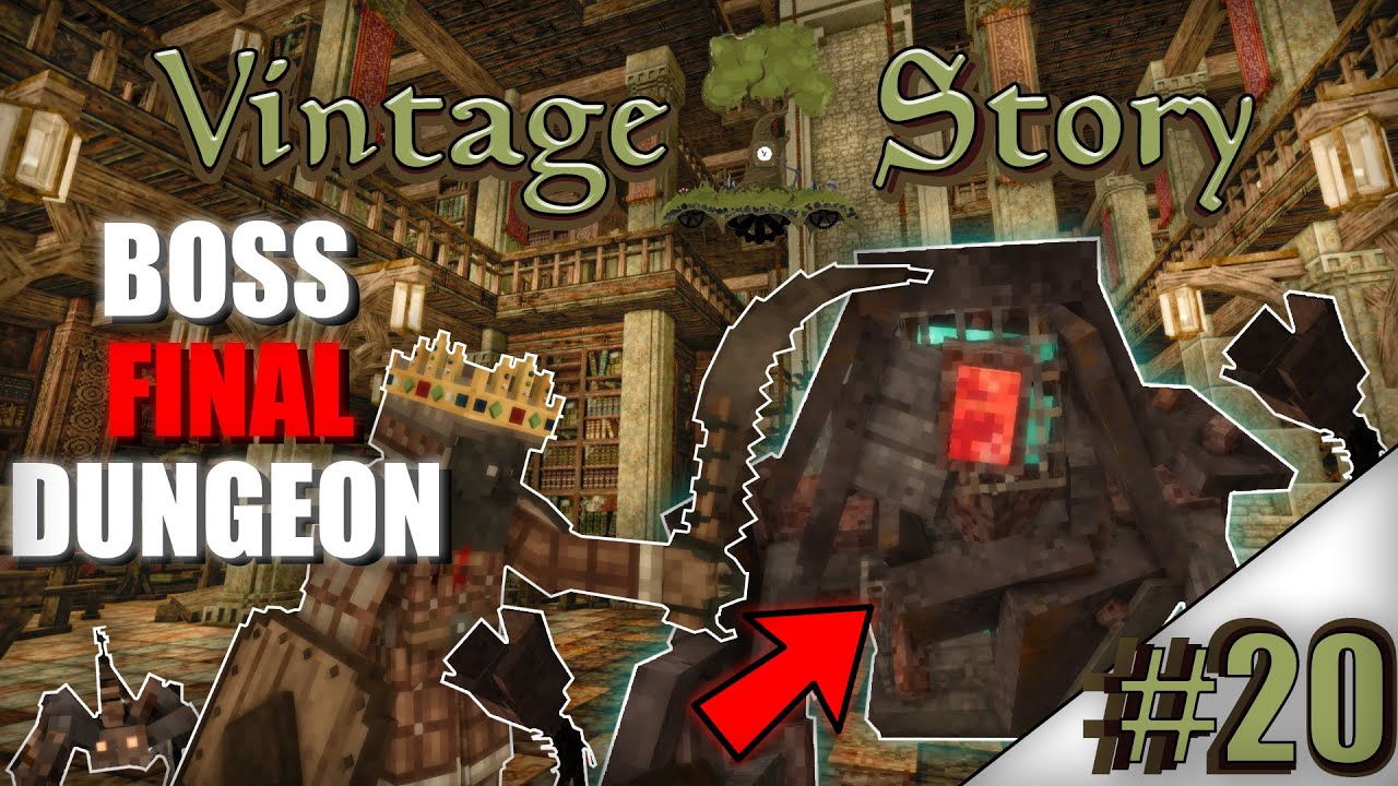 PELEAMOS CON EL BOSS FINAL DE LAS NUEVAS DUNGEONS 1.18! | VINTAGE STORY ...
