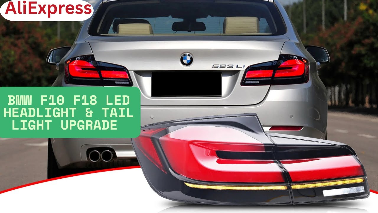 BMW F10 F18 LED Headlight & Tail Light Upgrade | 2010-2017 Plug & Play ...