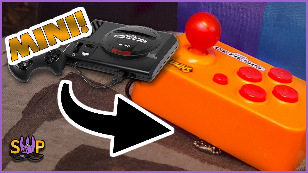 Sega Genesis Arcade Nano: The Original Sega Micro Console - YouTube