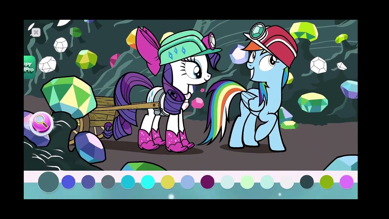 My Little Pony: Color By Magic Gameplay#73 - YouTube