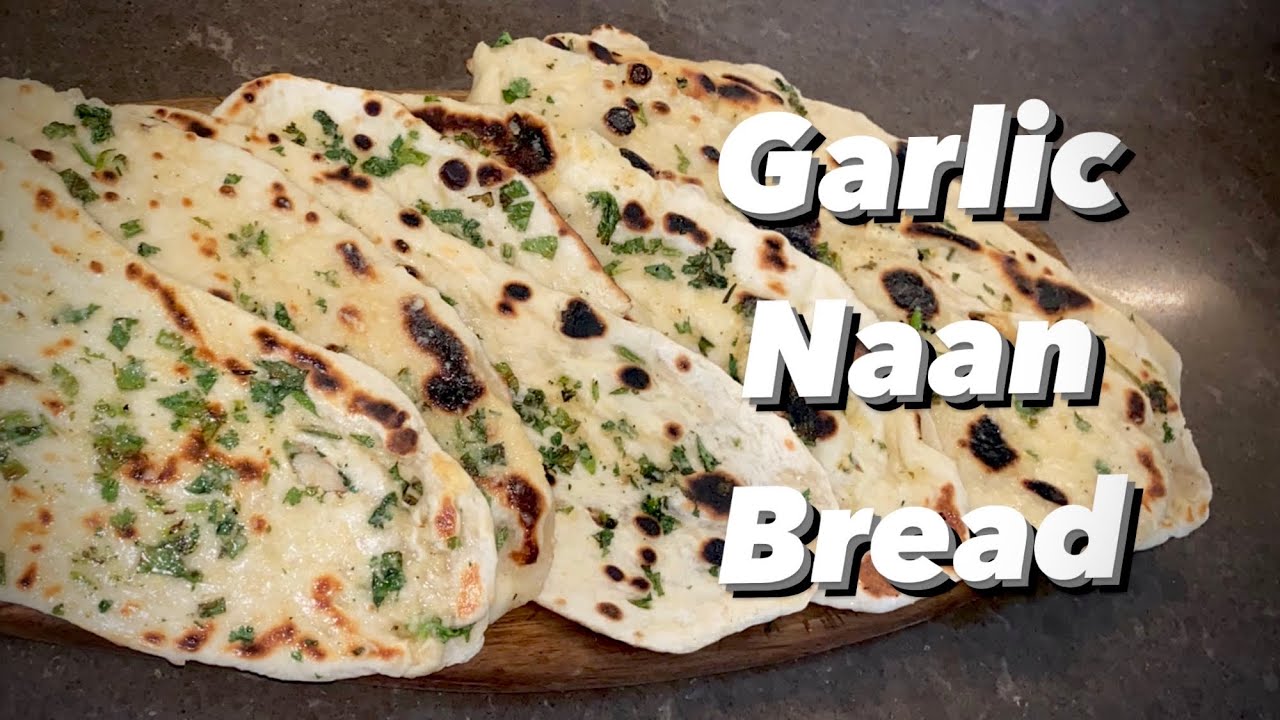 Garlic Naan Bread Recipe | How to Make Naan Bread #naan #naanbread # ...