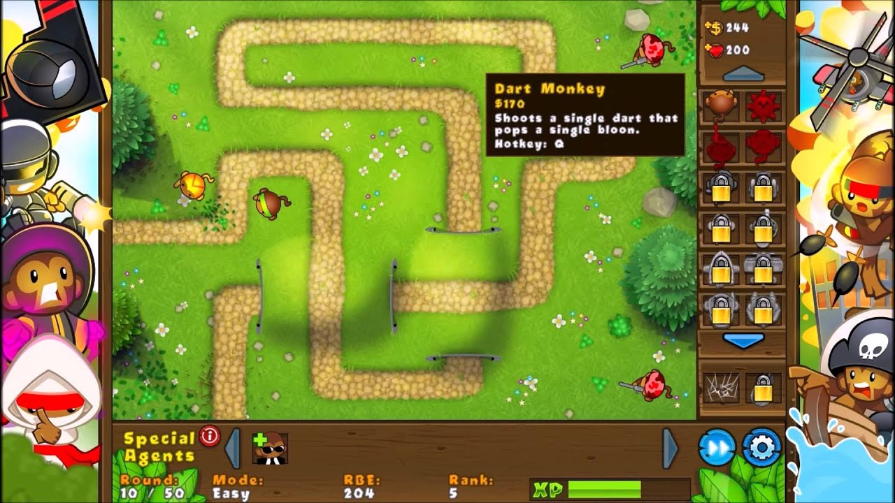 Bloons TD5: The balloon massacre begins (1(1/2)) - YouTube