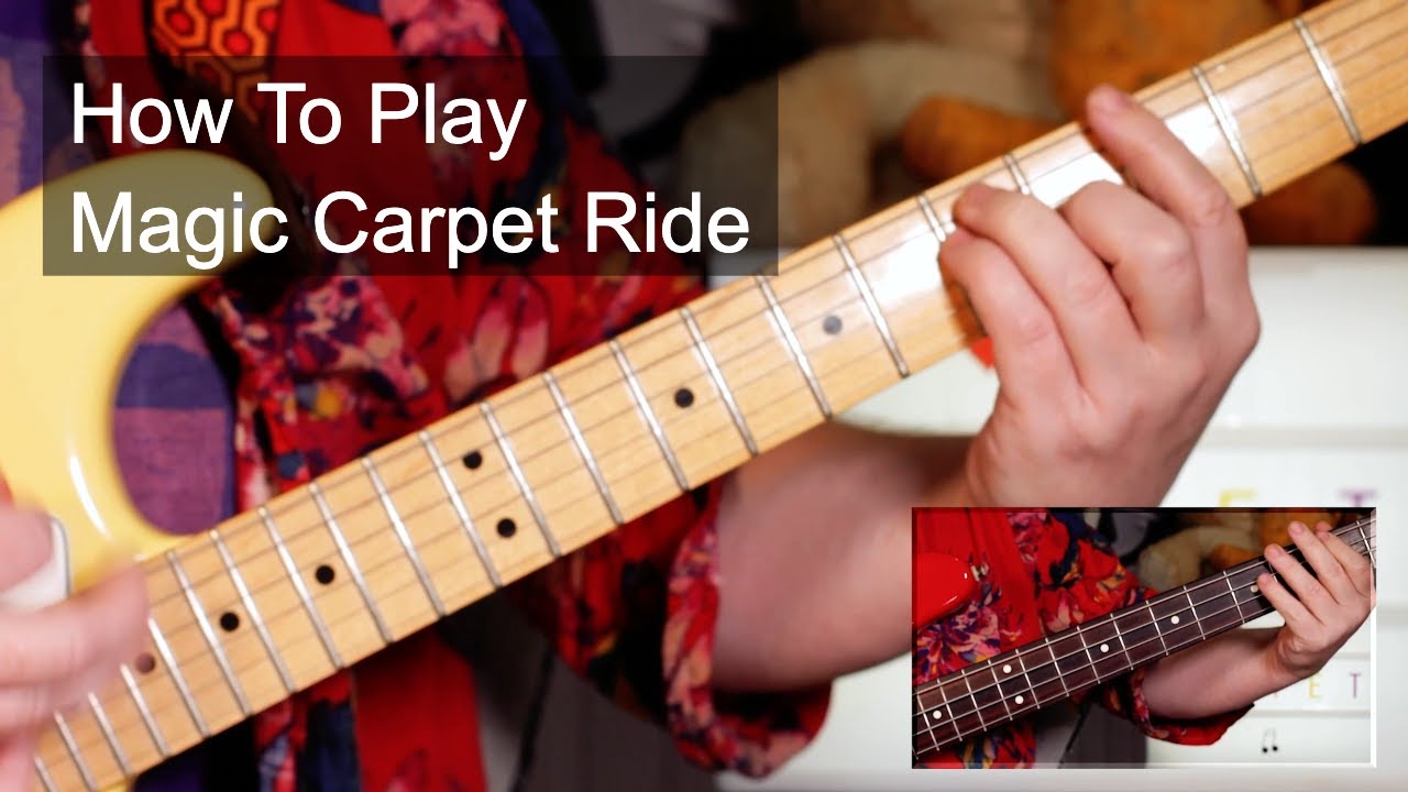 'Magic Carpet Ride' Steppenwolf Guitar & Bass Lesson - YouTube