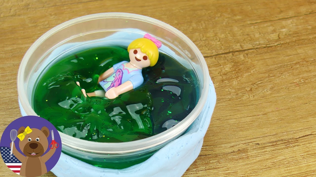 Playmobil Slime Pool | Slime Pool for Dolls and Figurines | DIY Toy ...
