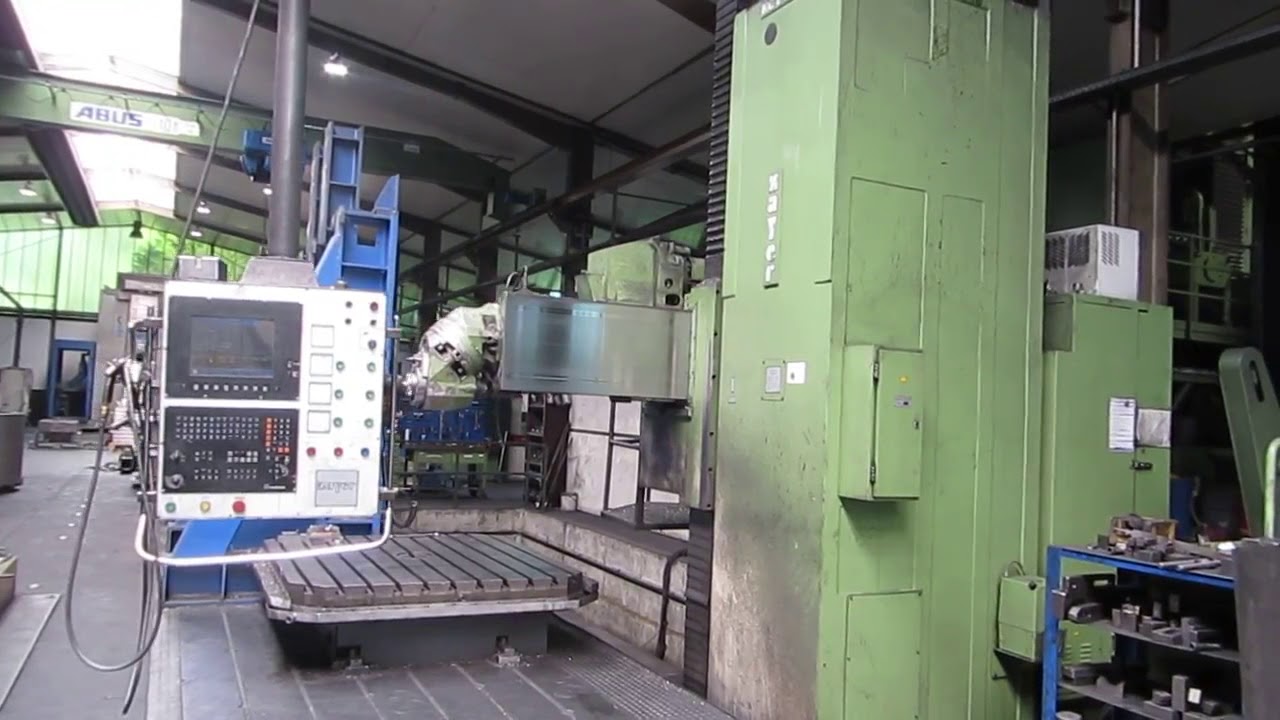 ZAYER KC 8000 CNC - YouTube