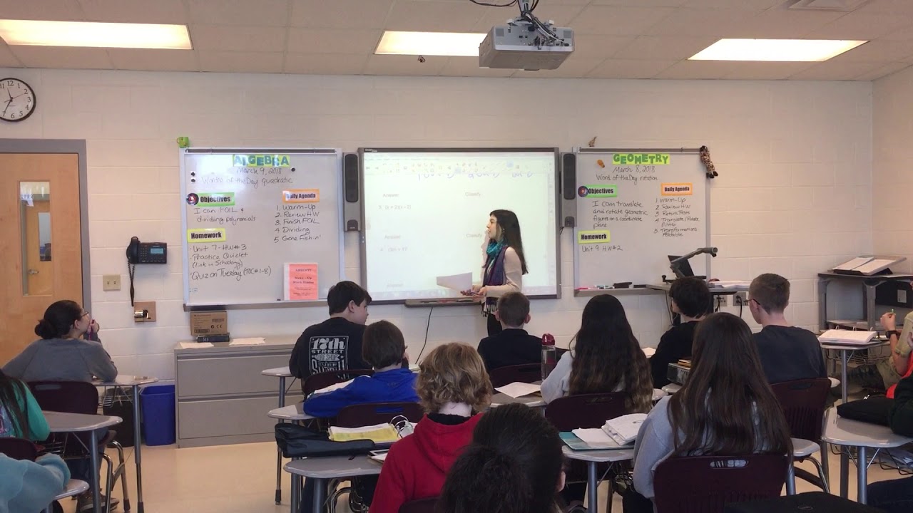 VTFT Teaching at Great Neck Middle School - YouTube