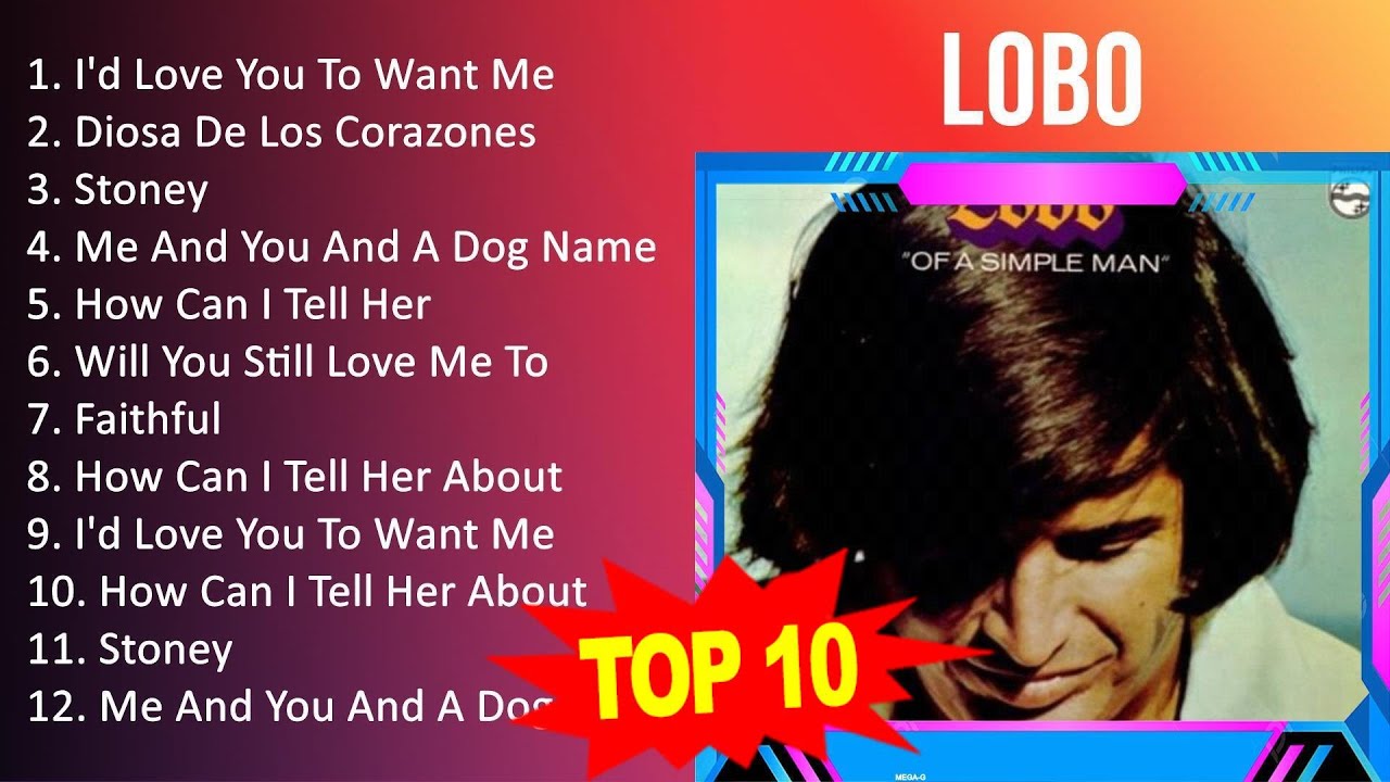 L o b o 2023 MIX Top 10 Best Songs Greatest Hits Full Album - YouTube