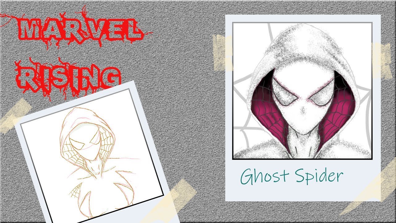 Drawing: Ghost Spider from MARVEL RISING: SECRET WARRIORS - YouTube