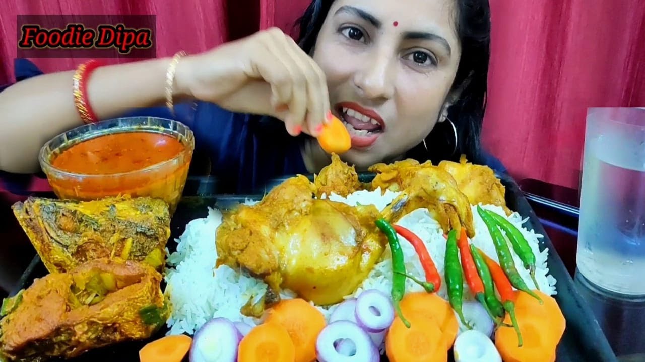 Extreme Spicy 🥵🔥Country Chicken Curry & Bhetki Roast 🥵🔥 Green Chillies ...