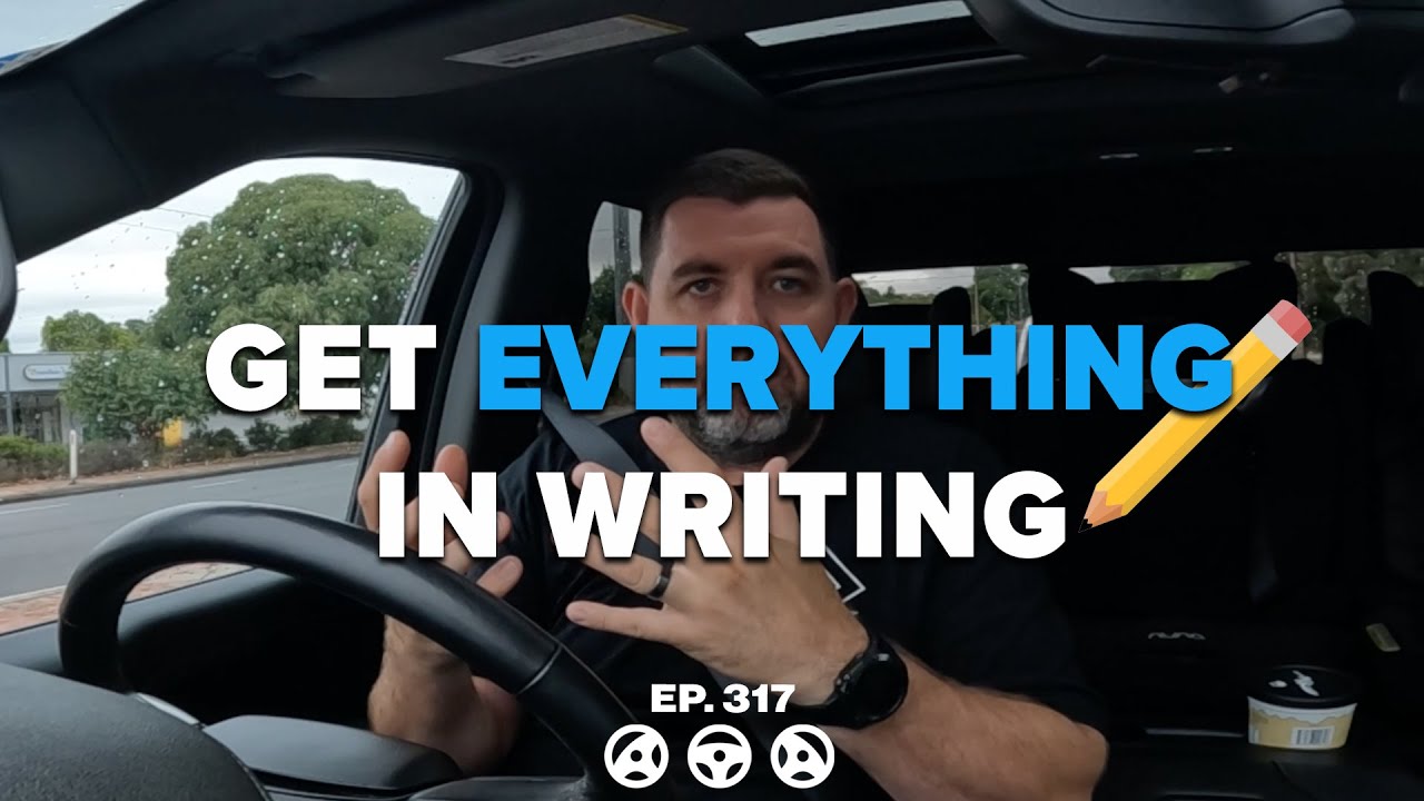 Save your Ass! Get Everything in Writing. - YouTube