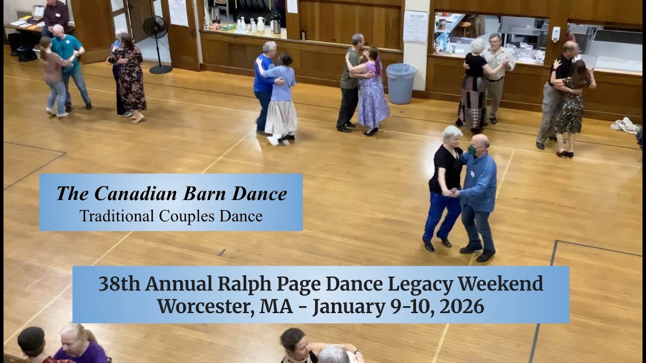 The Canadian Barn Dance - traditional couples dance - YouTube