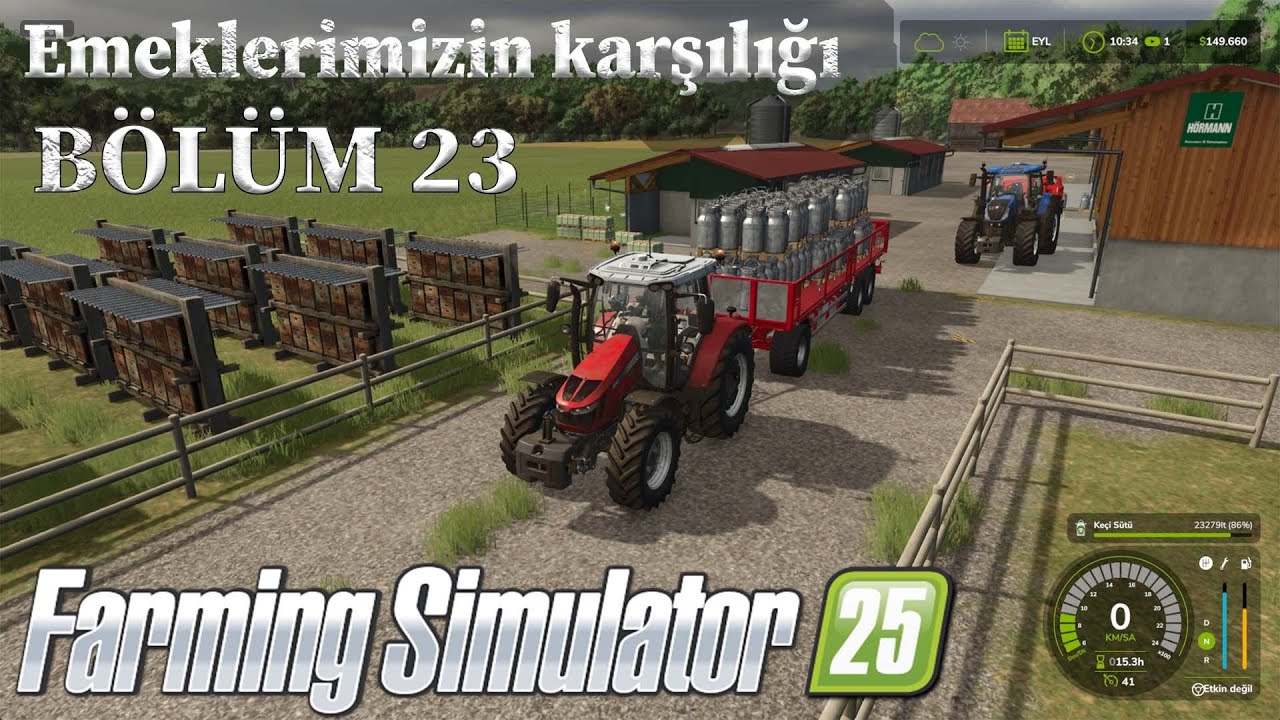 Emeklerin Karşılığı - Farming Simulator 25 | Bölüm 23 - YouTube