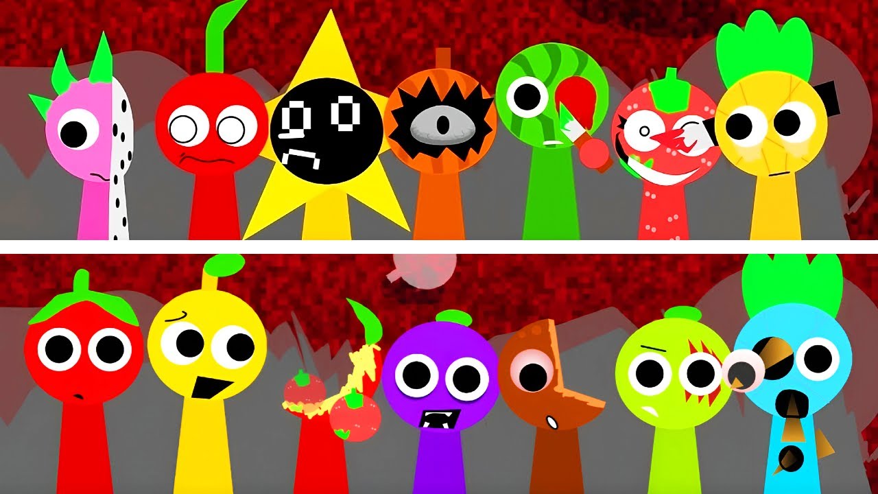 Incredibox Sprunki But Everyone is a FRUIT | Sprunki frunki | NEW MOD ...
