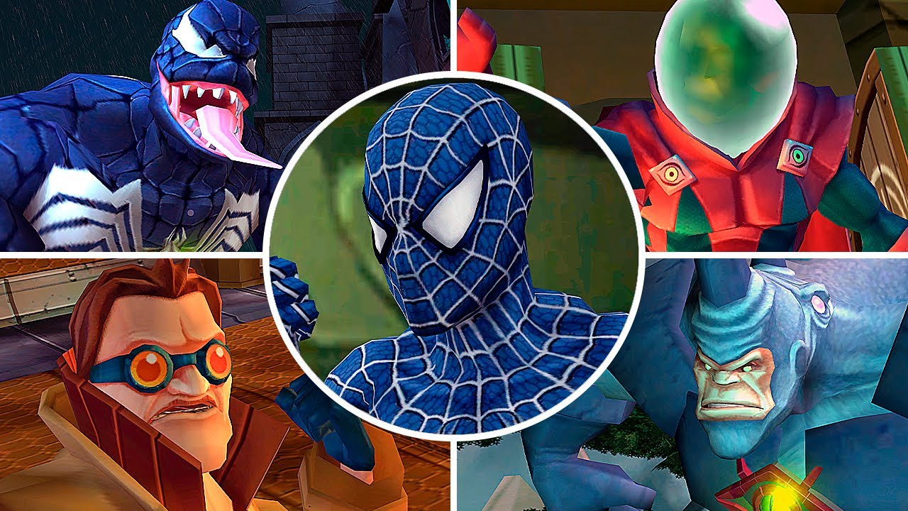 Spider-Man: Friend or Foe - All Boss Fights & Ending [4K 60FPS] No ...