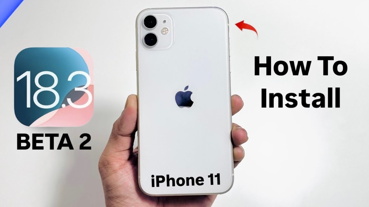 How to Install iOS 18.3 Beta 2 on iPhone 11 - How to Update iPhone 11 ...