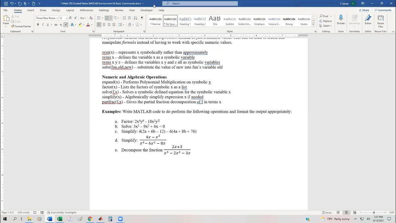 1 5 Introduction to MATLAB - YouTube