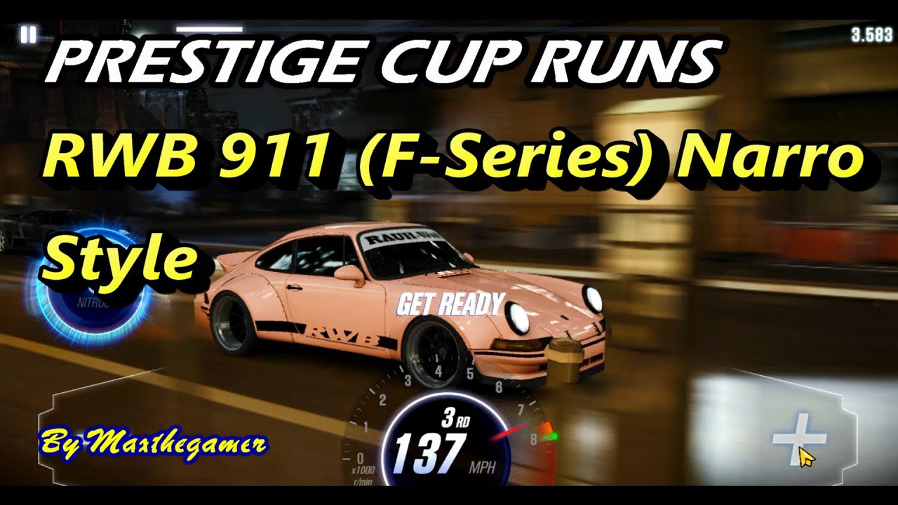 CSR 2 | CSR Racing 2, RWB 911 (F-Series) NARRO STYLE, PC CUP RUNS - YouTube