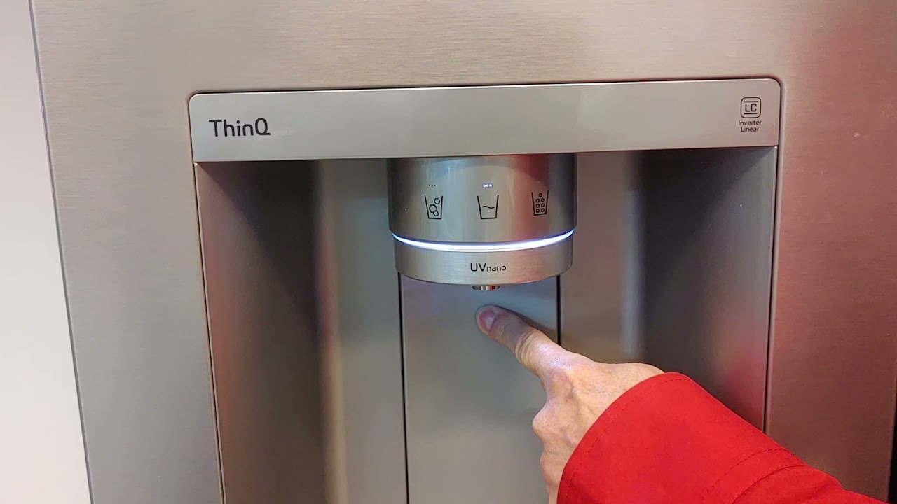 [LG Refrigerator] - Operation of UVnano & dispenser lights on a Side-by ...